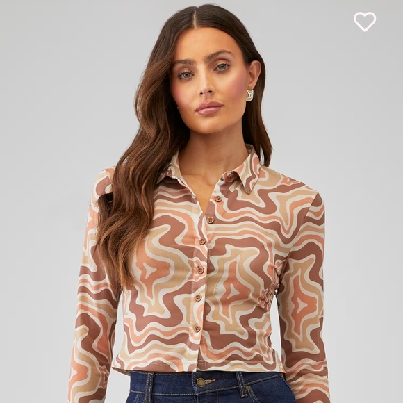 The Kript | Tops | The Kript Swoosh Shirt | Poshmark